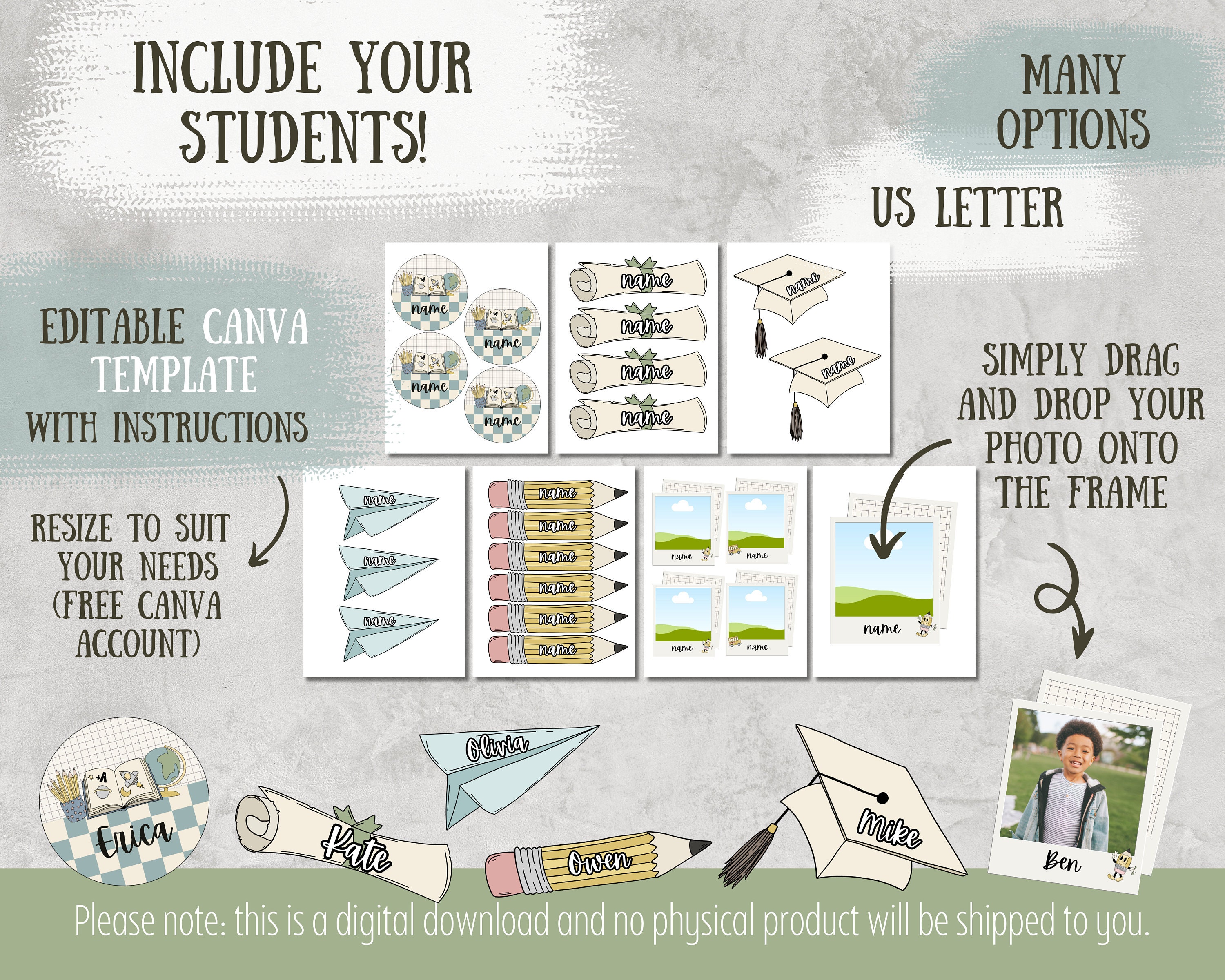 Welcome Back to School Bulletin Board Kit Back to School Decor Groovy ...