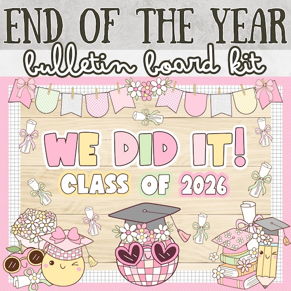 Graduation Bulletin Board Ideas - Etsy