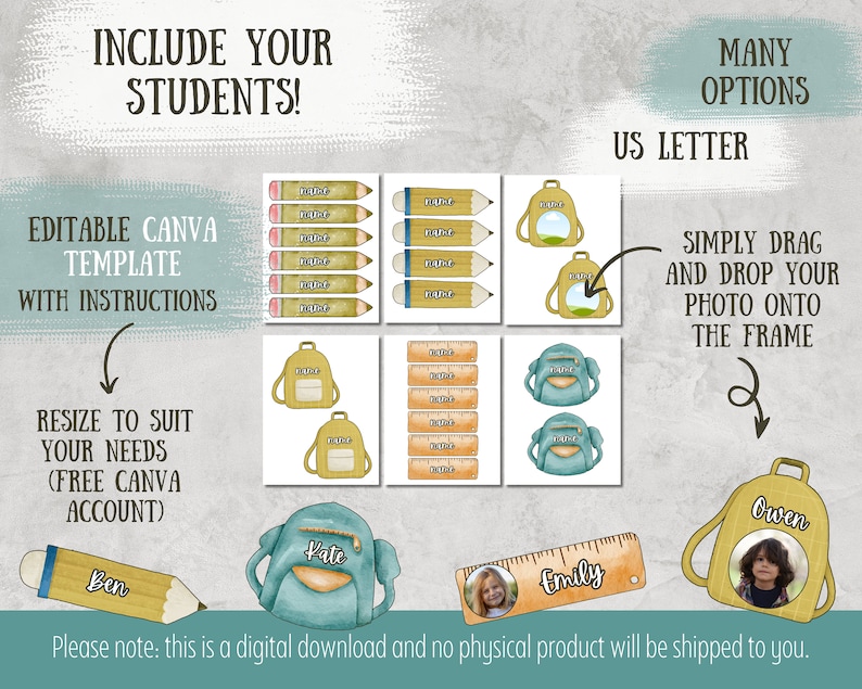 Welcome Back to School Bulletin Board Kit Back to School Classroom ...