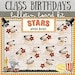 Classroom Birthday Board Class Birthday Display Classroom Birthday ...
