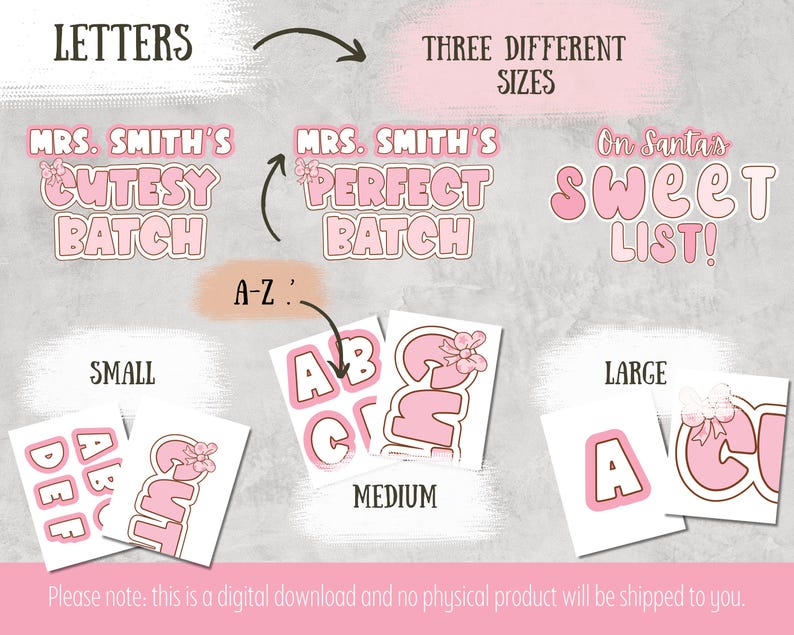 Gingerbread Christmas Bulletin Board Kit Coquette December Winter ...