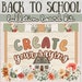 Welcome Back to School Bulletin Board Kit Flowers Back to School ...