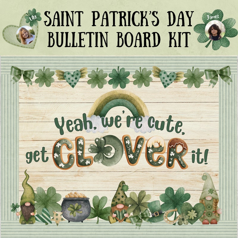 St Patricks Bulletin - Etsy