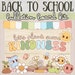 Welcome Back to School Bulletin Board Kit Back to School Decor Groovy ...