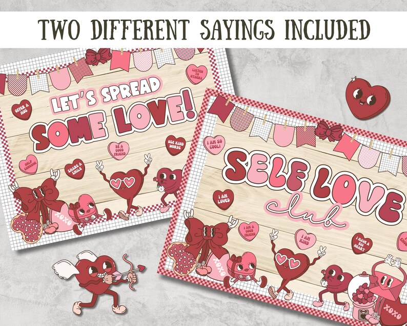 Valentine's Day Bulletin Board Ideas February Bulletin Board Kit ...