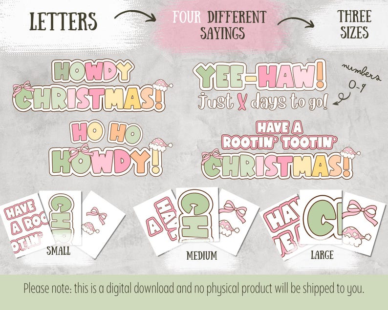 Western Christmas Bulletin Board Kit December Winter Bulletin Board Kit ...