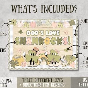 Christian Religious St. Patrick's Day Bulletin Board Ideas Spring March ...