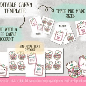 School Nurse Christmas Bulletin Board Kit Healthy Habits Winter ...