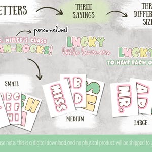 St. Patrick's Day Bulletin Board Ideas Spring March Bulletin Board Kit ...