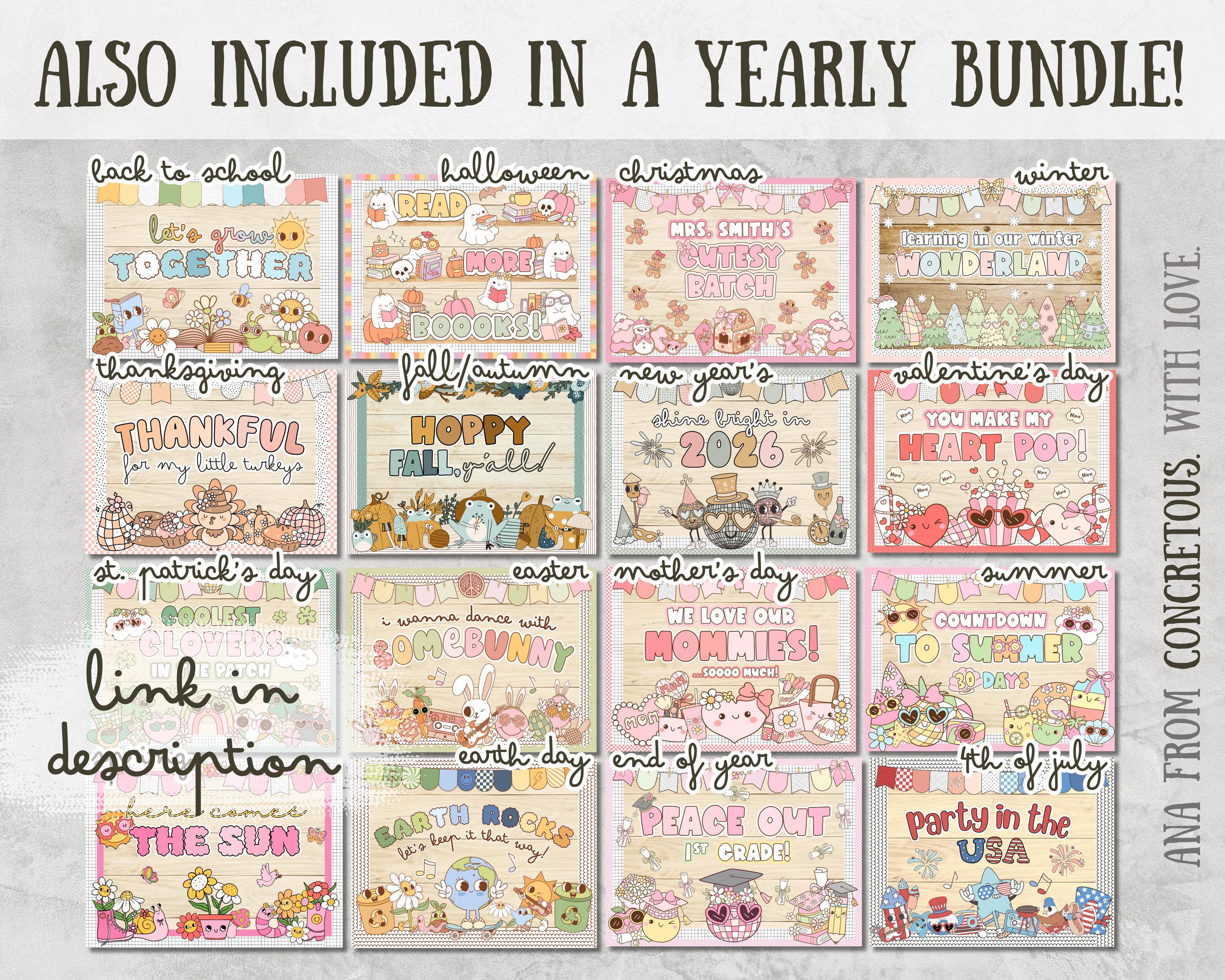 Summer Bulletin Board Ideas End of the Year May June Bulletin Board Kit ...
