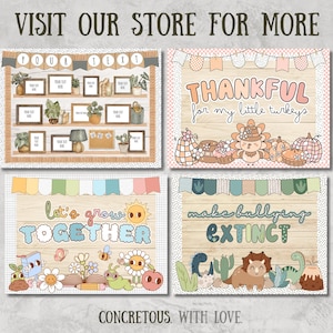 Thanksgiving Bulletin Board Kit Fall Bulletin Board November Bulletin ...