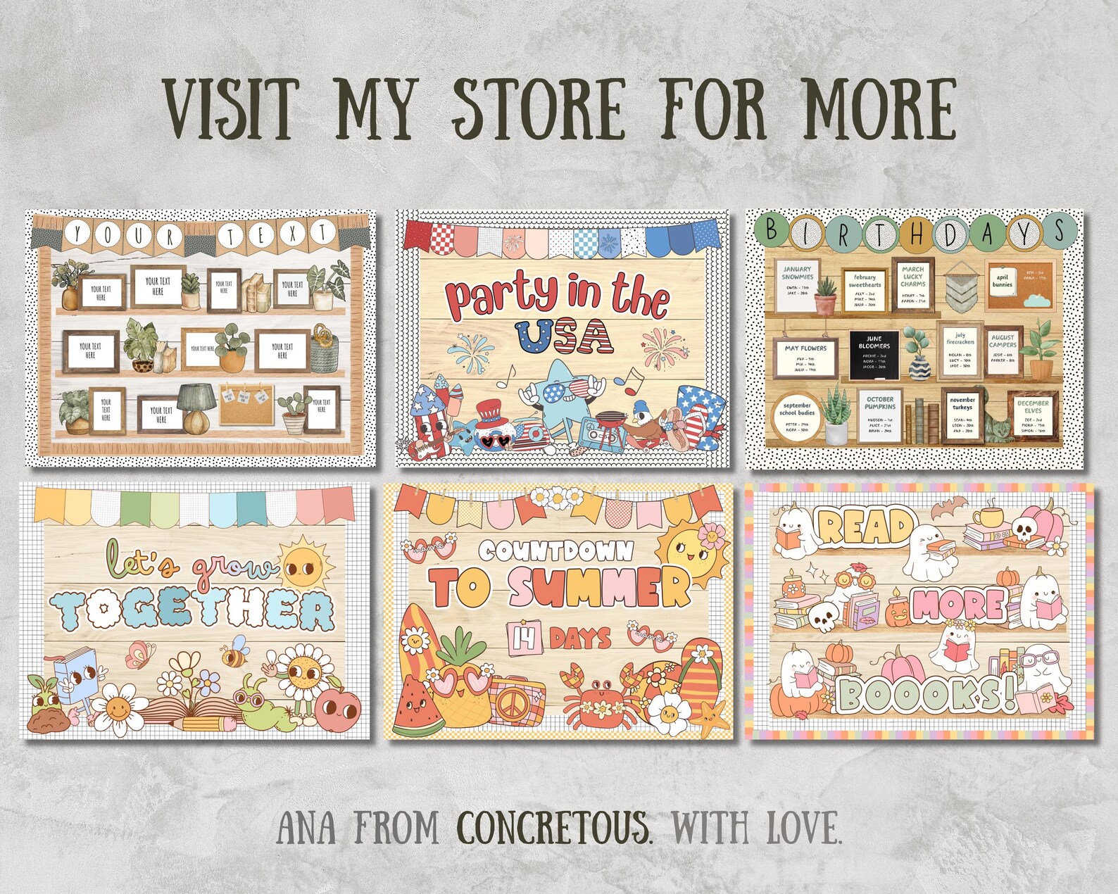 Summer Bulletin Board Ideas End of the Year May June Bulletin Board Kit ...