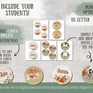 Welcome Back to School Bulletin Board Kit Botanical Back to School ...