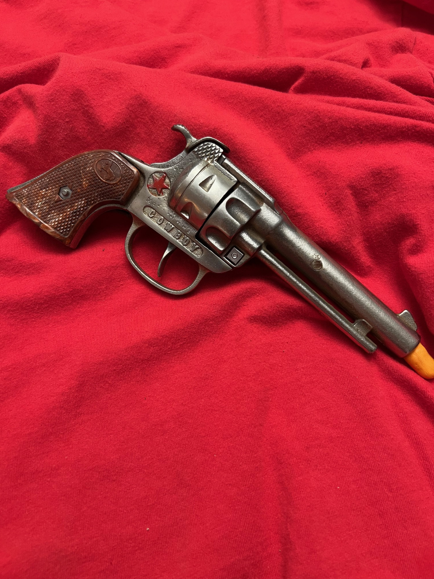 Hubley Cast Iron Cowboy Cap Gun - Etsy