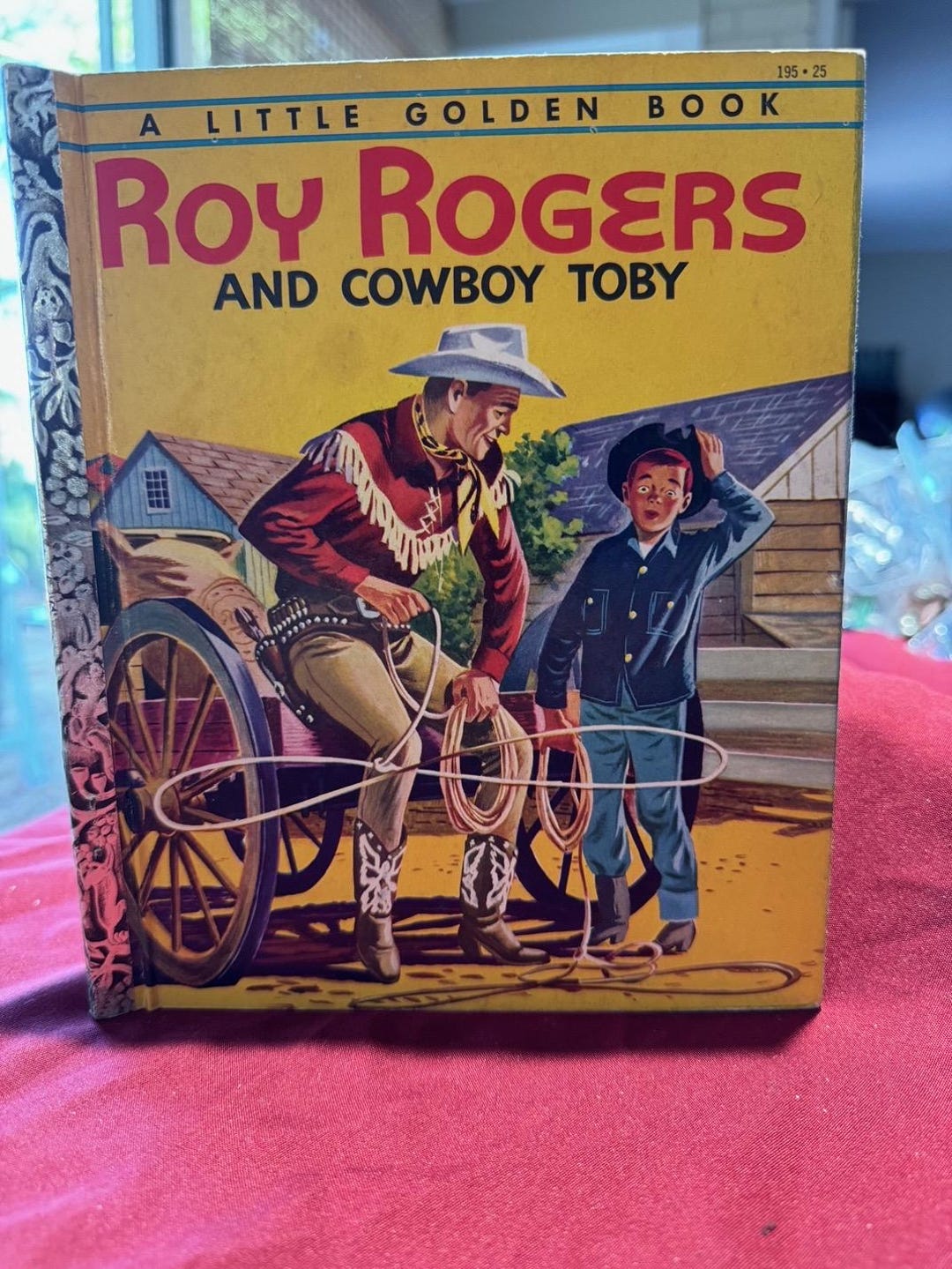 Little Golden Book “roy Rogers and Cowboy Toby” - Etsy