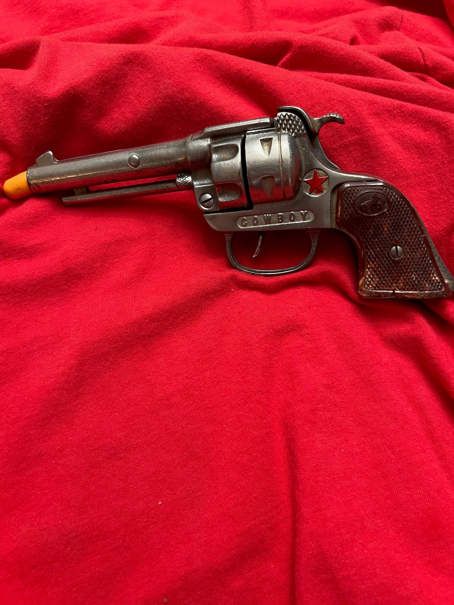 Hubley Cast Iron Cowboy Cap Gun - Etsy
