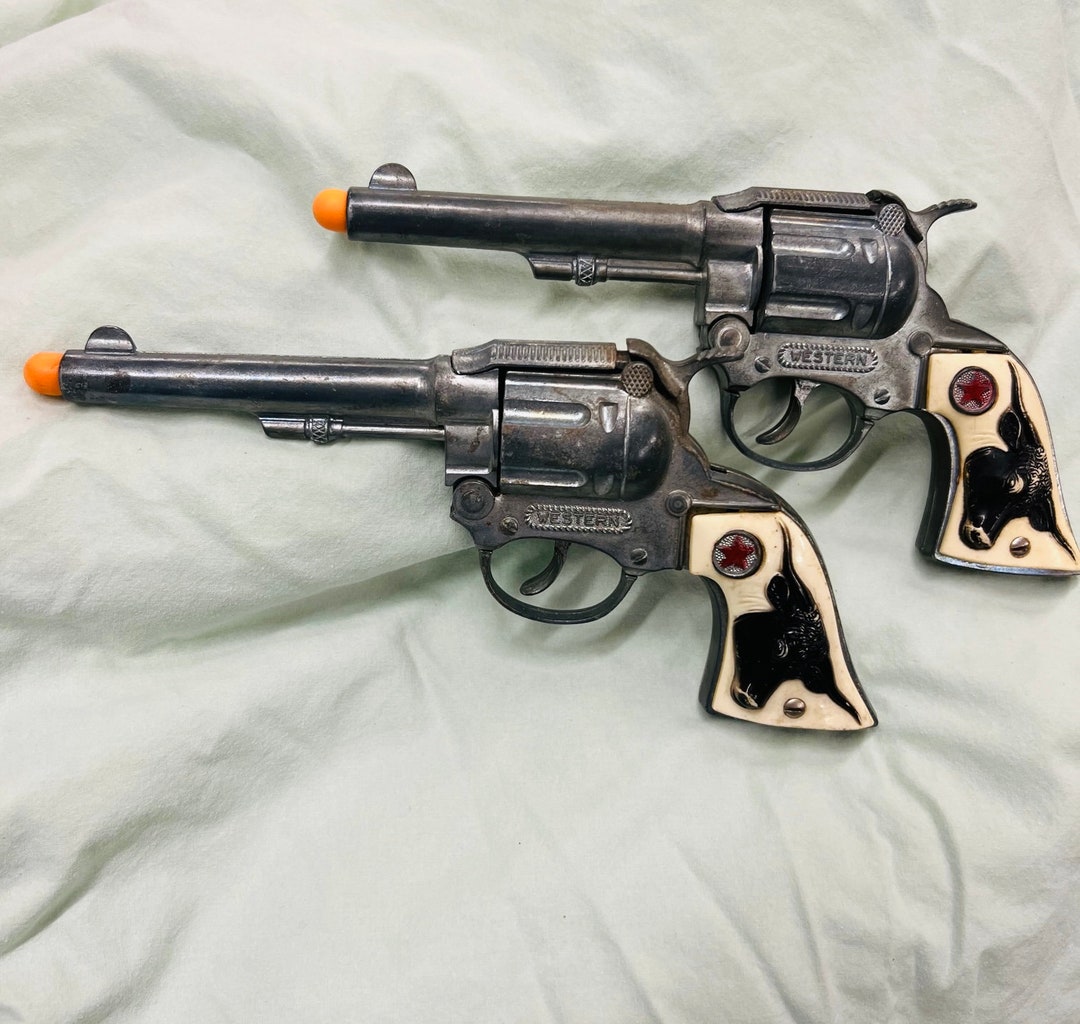 Hubley Western Cap Gun Pair - Etsy