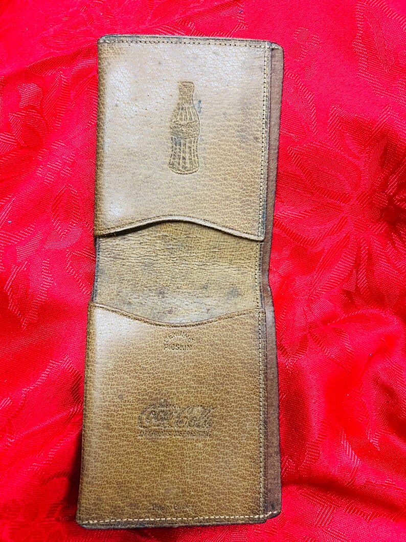 Vintage Leather Coca Cola Wallet - Etsy