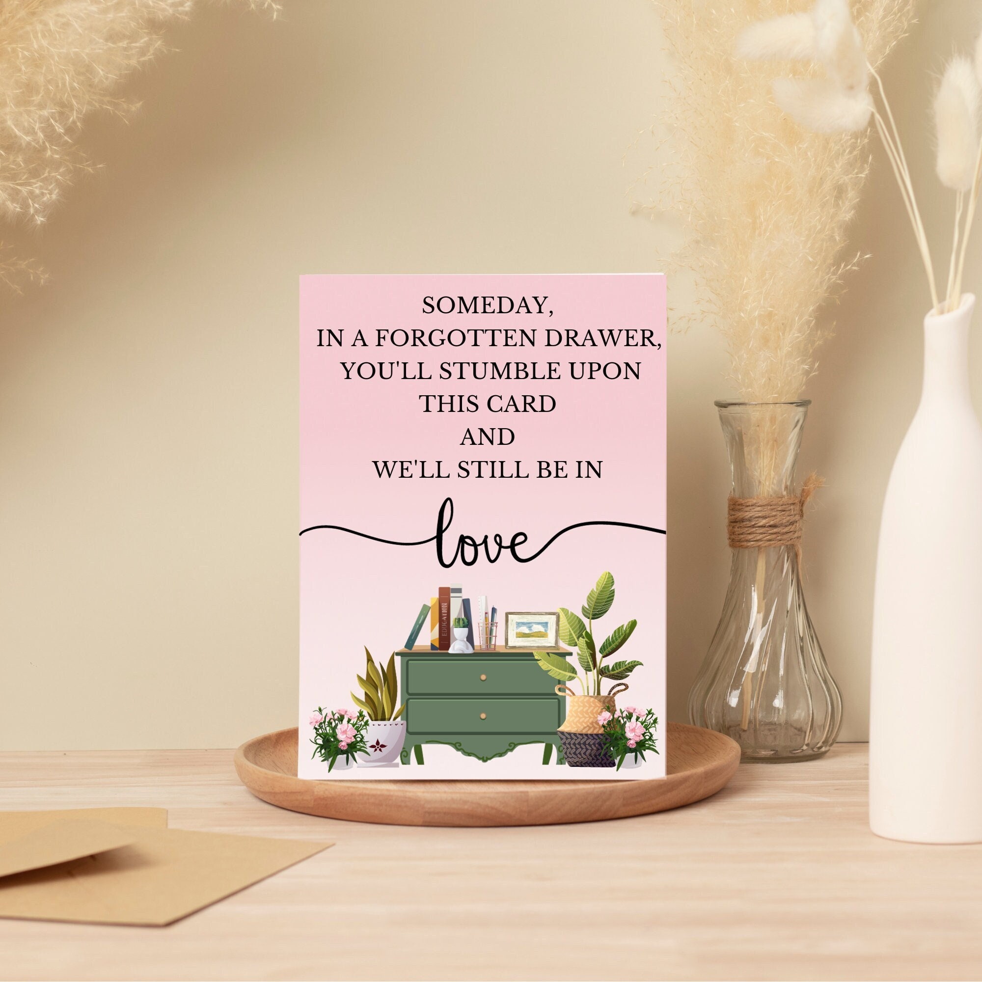 Happy Anniversary Card. Someday Drawer. Perfect for Anniversaries ...