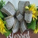 Sunflower Door Decor - Etsy