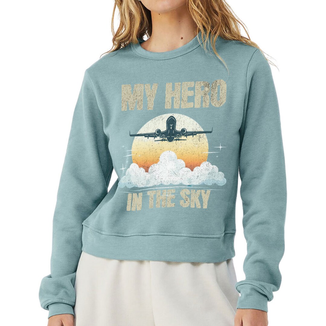 Pilot Themed Pullover Sweatshirt Best Quote Women's Sweatshirt Love ...