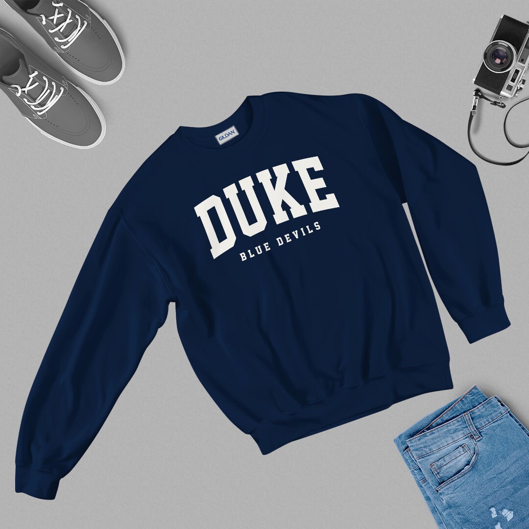 Duke Blue Devils Sweatshirt, Duke Sweatshirt Unisex, Duke University ...