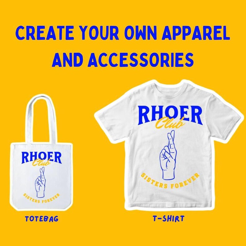 Rhoer Club Sisters Forever Digital Download | SVG | PNG | JPG ...