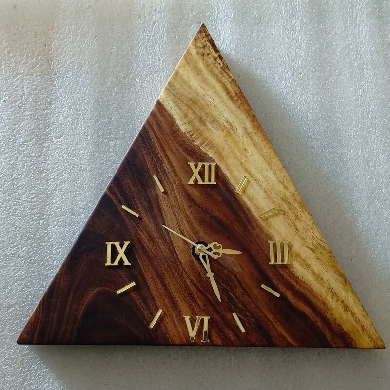 Exotic Wood Clock - Etsy
