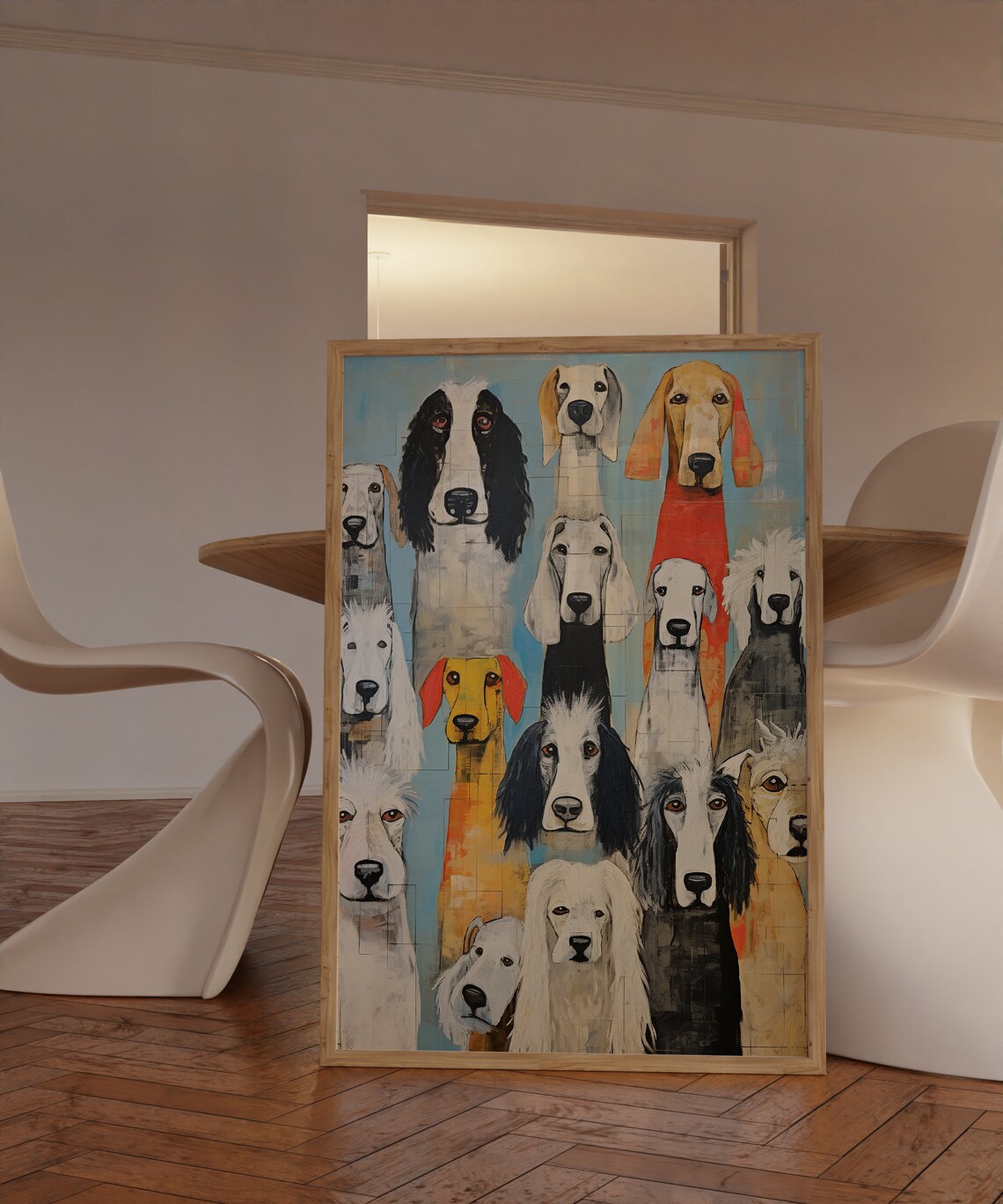 Colorful Art, Dog Poster, Dog Breeds, Cute Dog Prints, Pet Poster ...