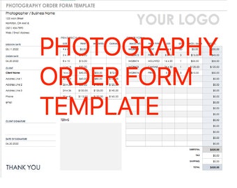 Fillable SUPPLY Order Form, Excel Printable, Editable, Customizable ...