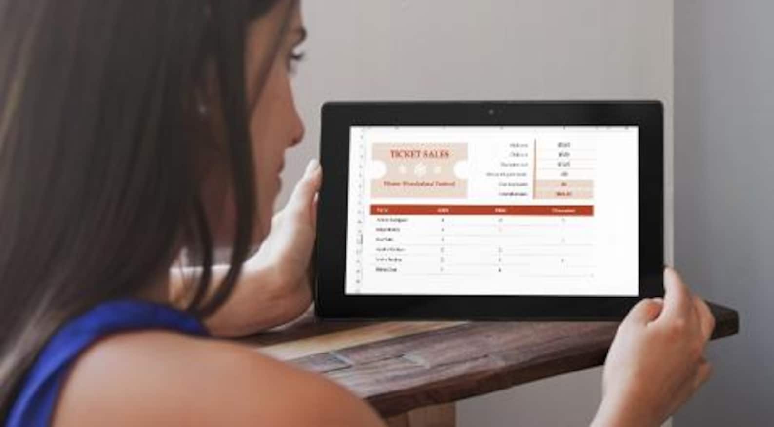 Ticket Sales Tracker Template | Editable Excel Spreadsheet for Events ...