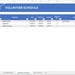 Volunteer Assignments Tracker | Editable Excel Sheet for Contact Info ...