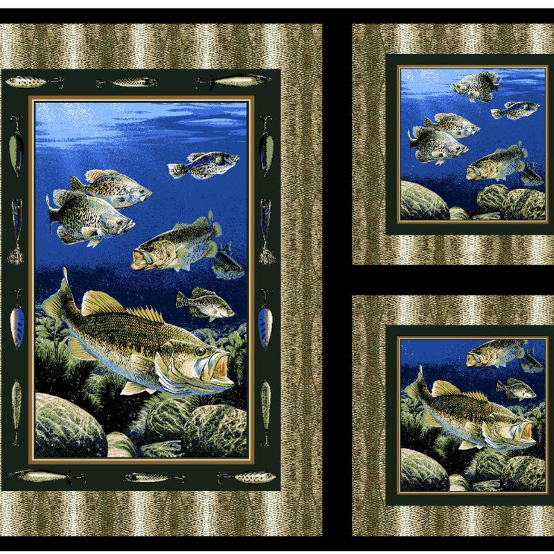 Fish Quilt - Etsy