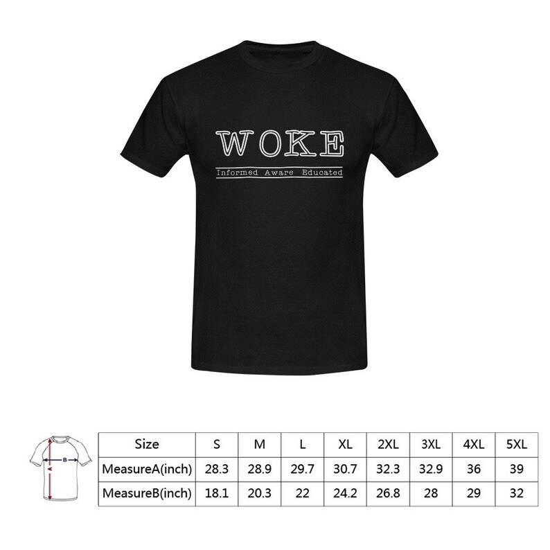 Woke Definition T-shirt Short Sleeve Unisex Social Justice - Etsy
