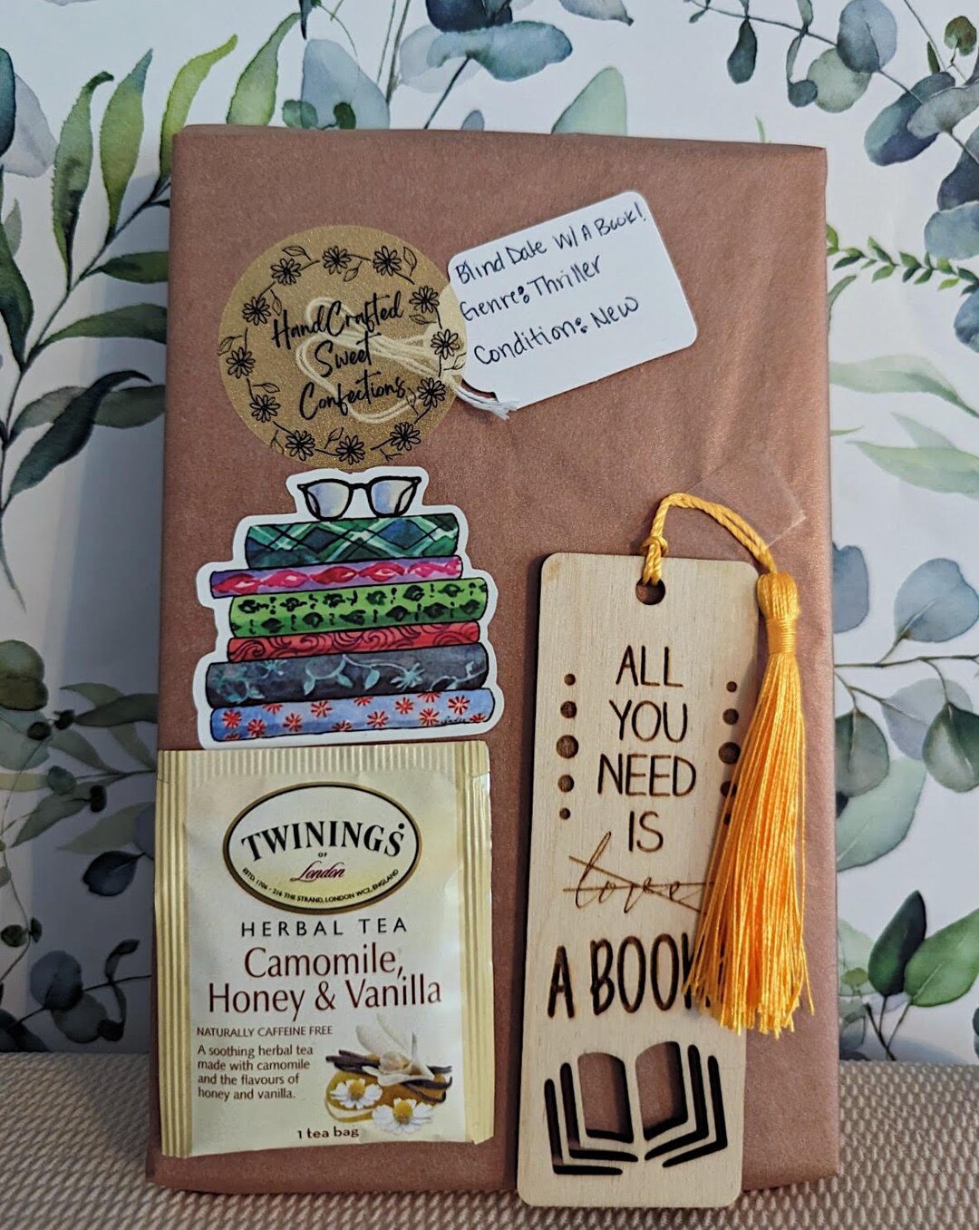 Blind Date With a Book, Curated Gift Box, Mystery Book, Book Lover Gift ...