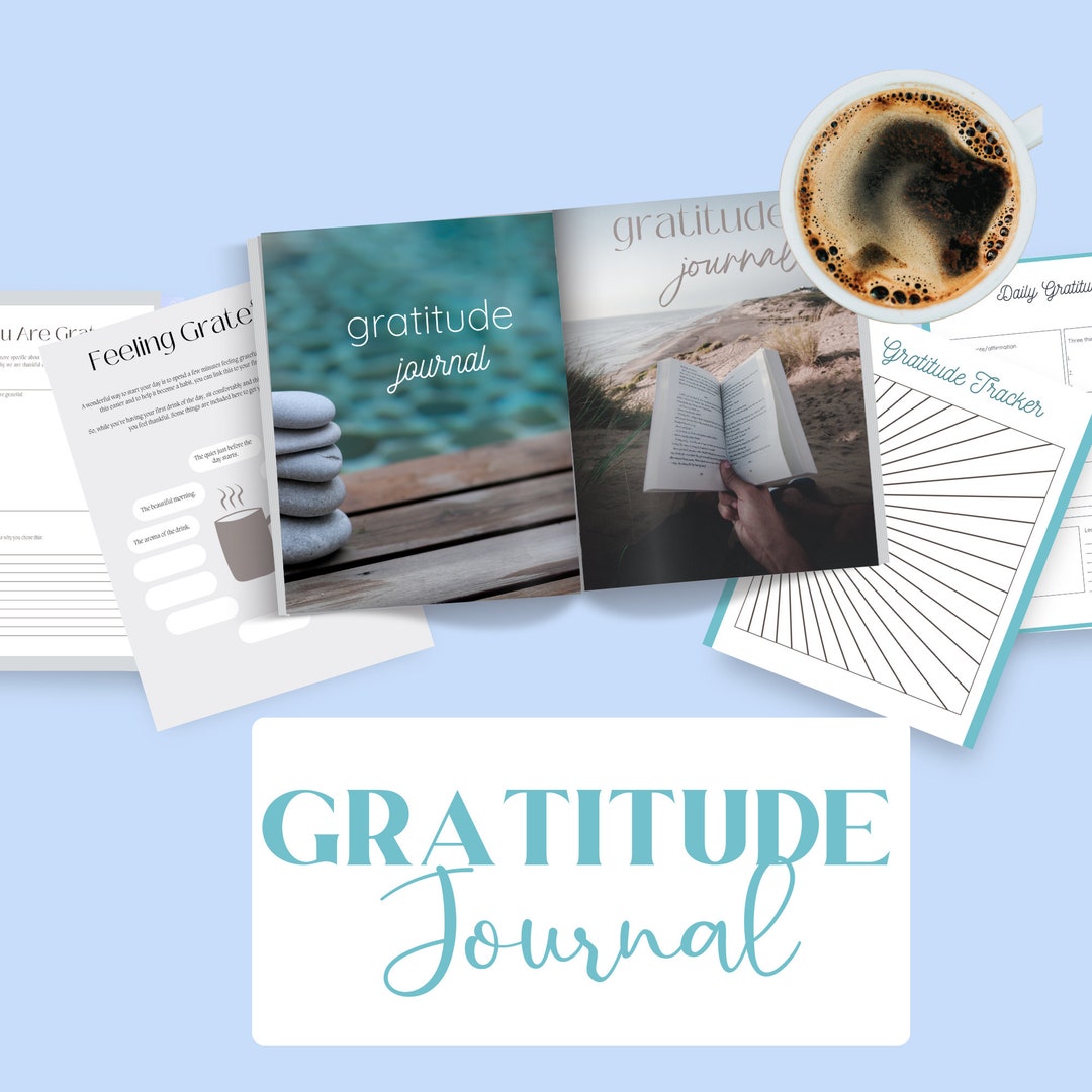 Gratitude Journal. Digital Journal to Download for Daily Journaling ...