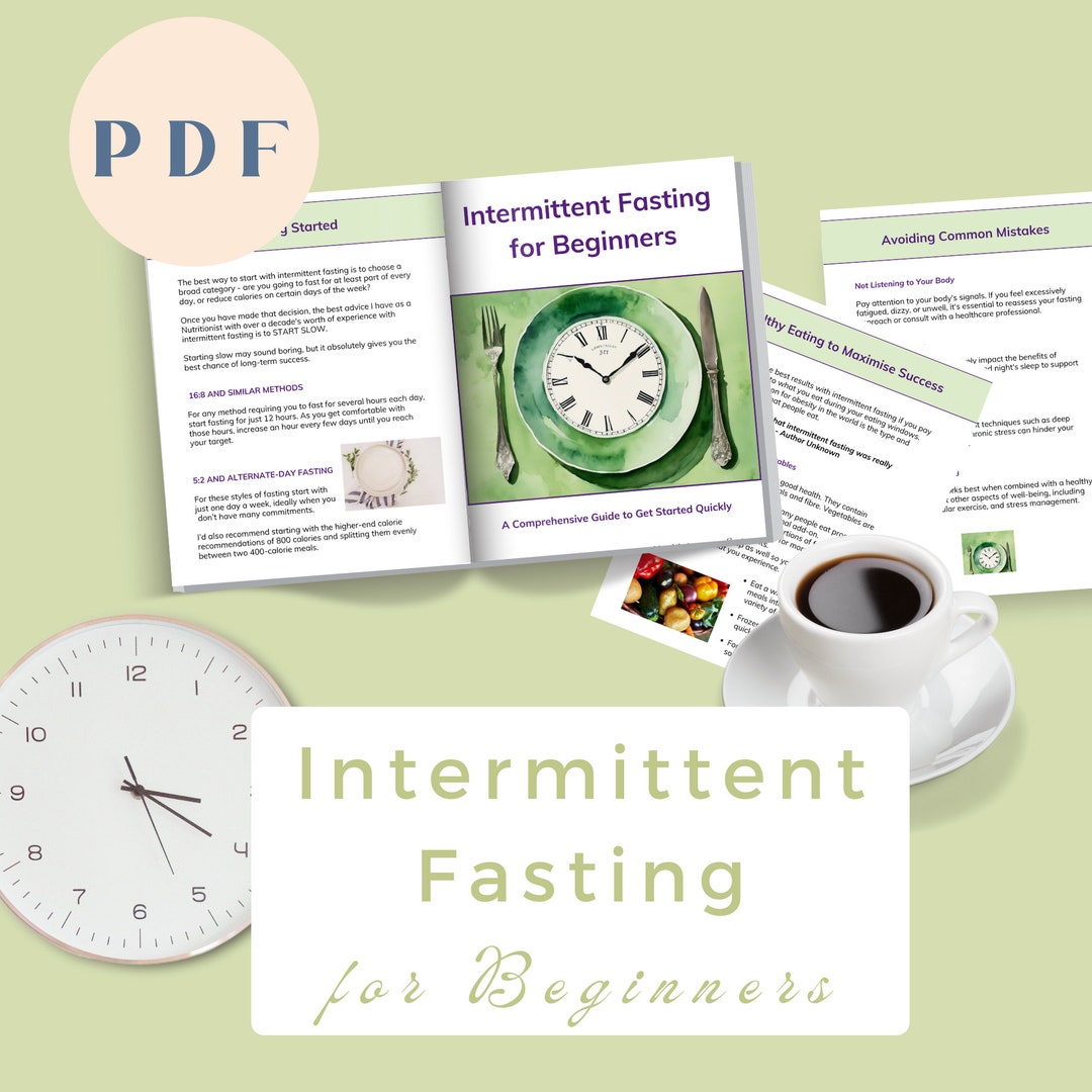 Intermittent Fasting Guide for Beginners. A Comprehensive Guide to ...