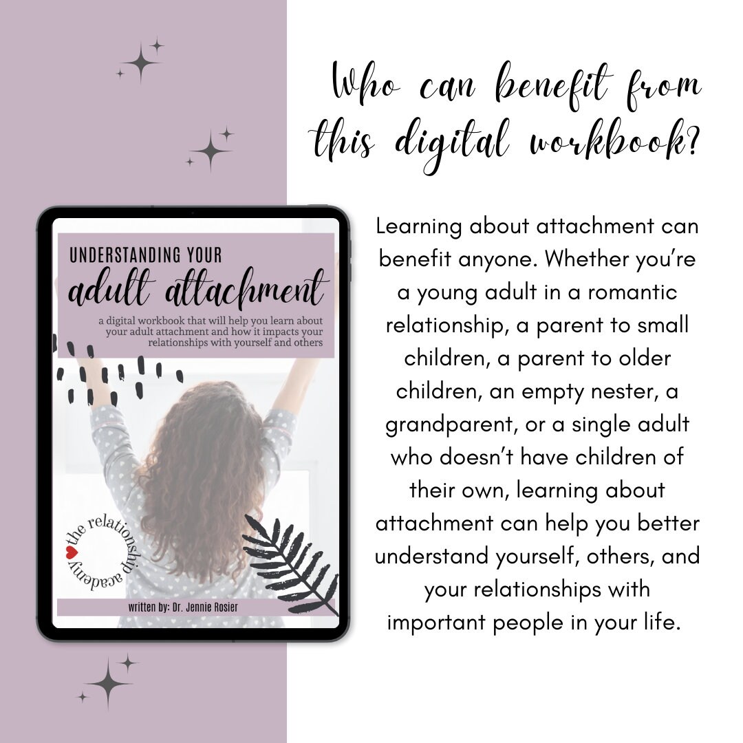 Understanding Your Adult Attachment Instant Download Digital Workbook ...
