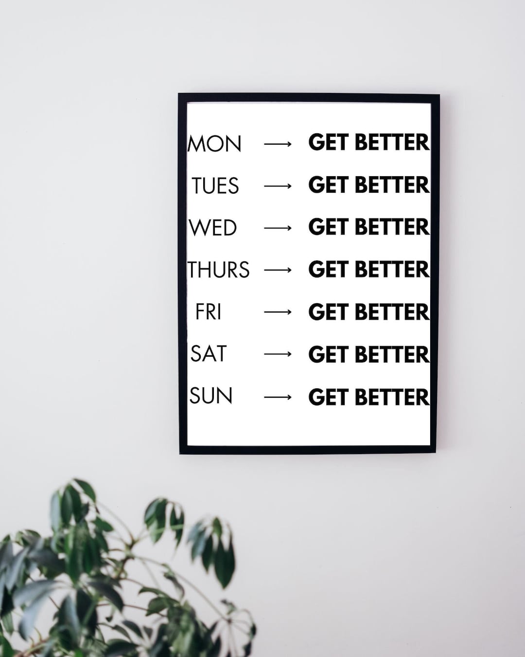 Monday Motivation Motivational Poster Printable Wall Art Gym Motivation ...