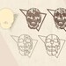 Skull 3D Layered SVG File, Wood Laser Cutting, Digital Download Svg Ai ...