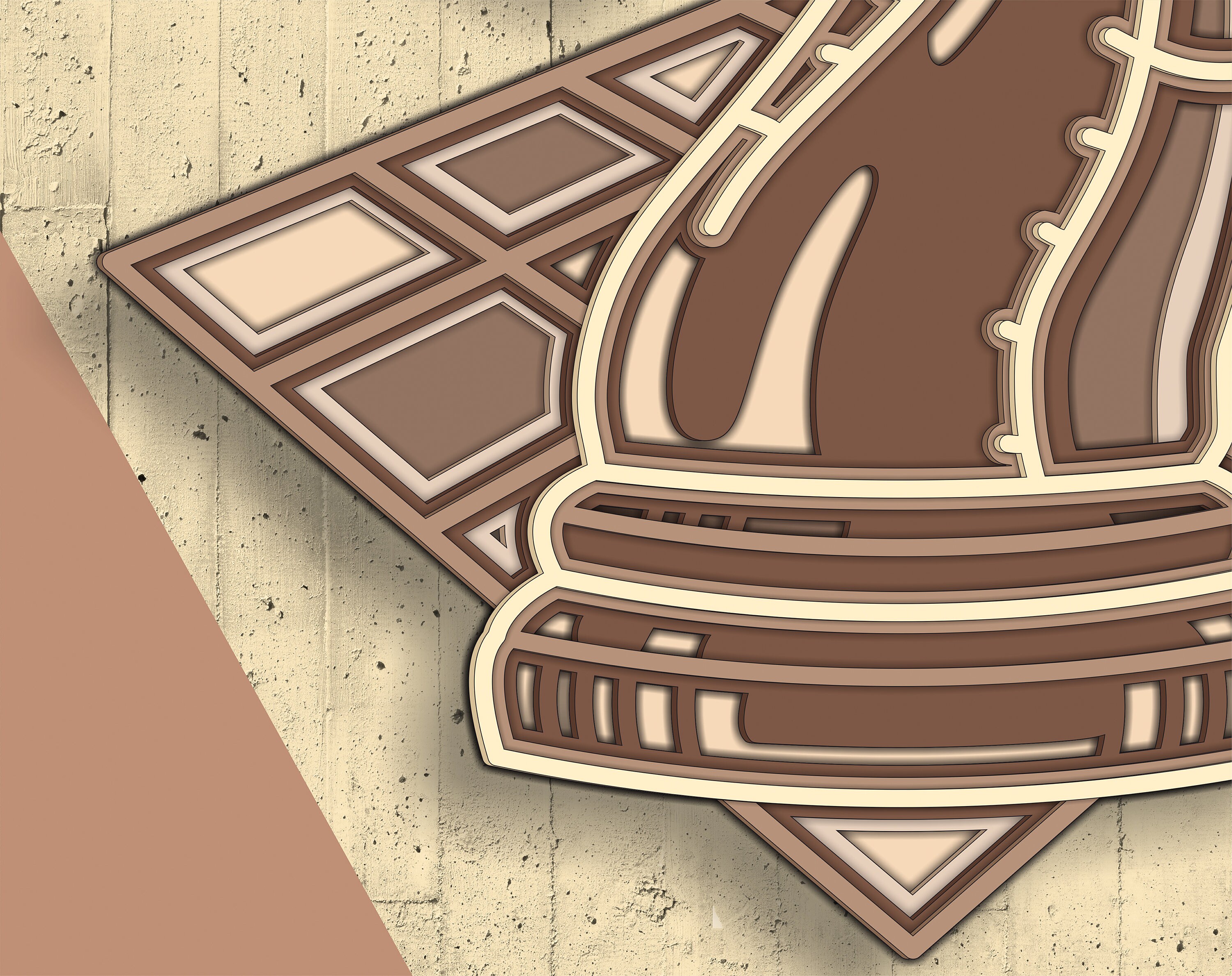 Chess Multilayer 3D SVG, Laser Cutting, Digital Download Svg Ai Cdr Eps ...