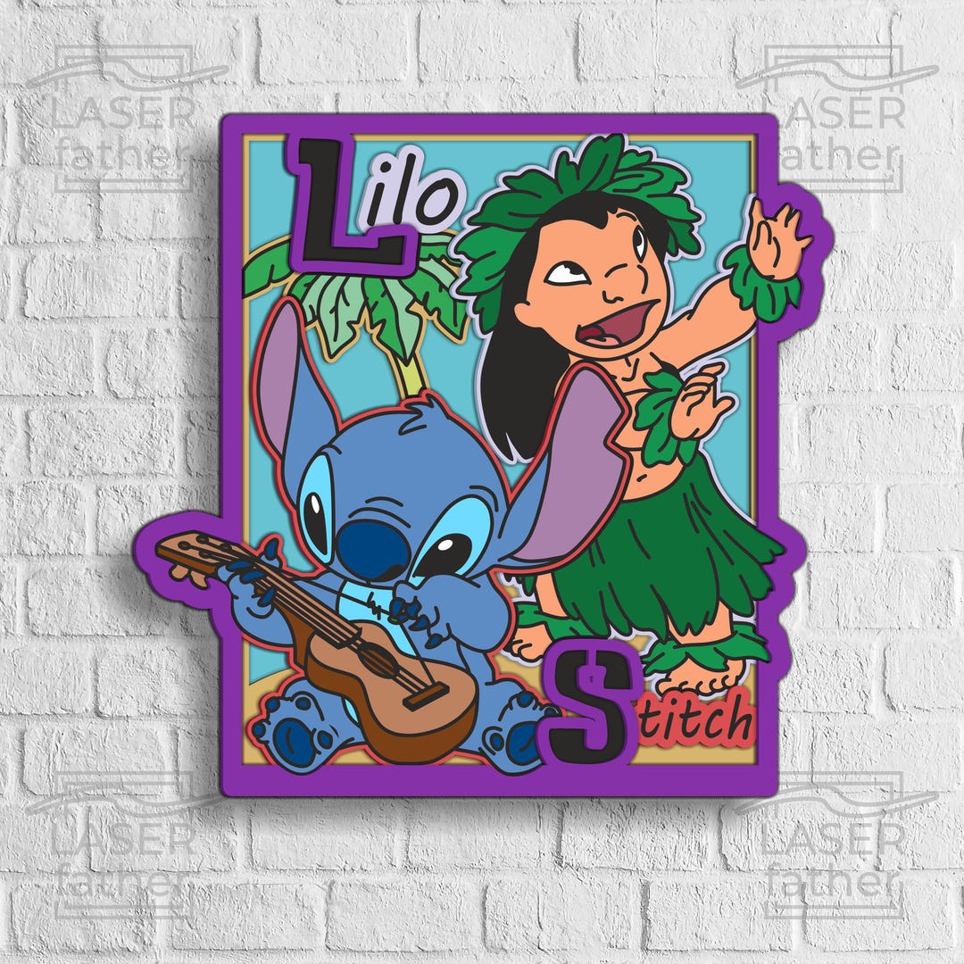 Aloha Hawaii SVG, Cartoon Characters SVG, Cricut Paper Cuts, Disneyland ...