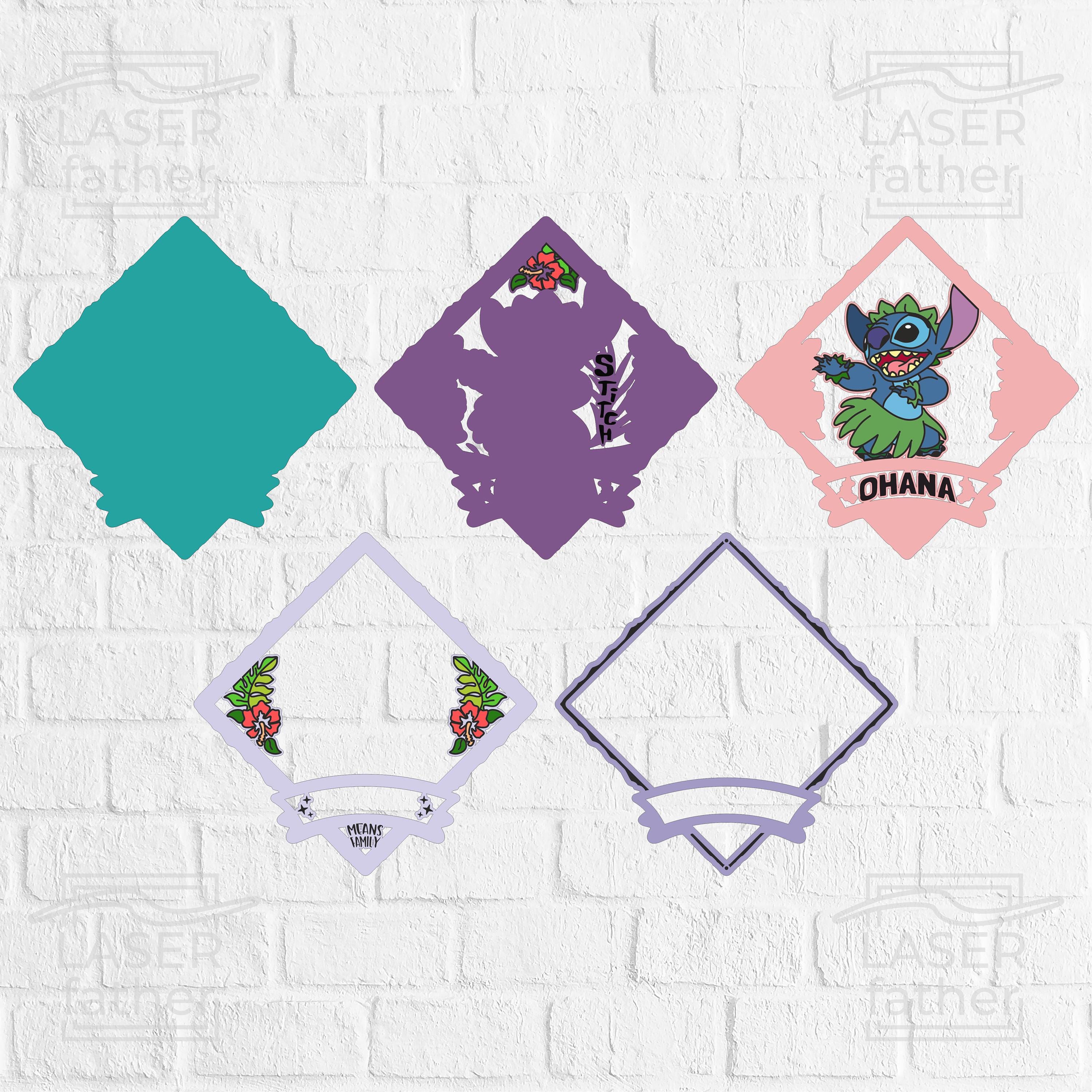 Ohana Means Family SVG, Blue Alien SVG, Disneyland Character, Hawaii ...