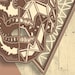 Skull 3D Layered SVG File, Wood Laser Cutting, Digital Download Svg Ai ...