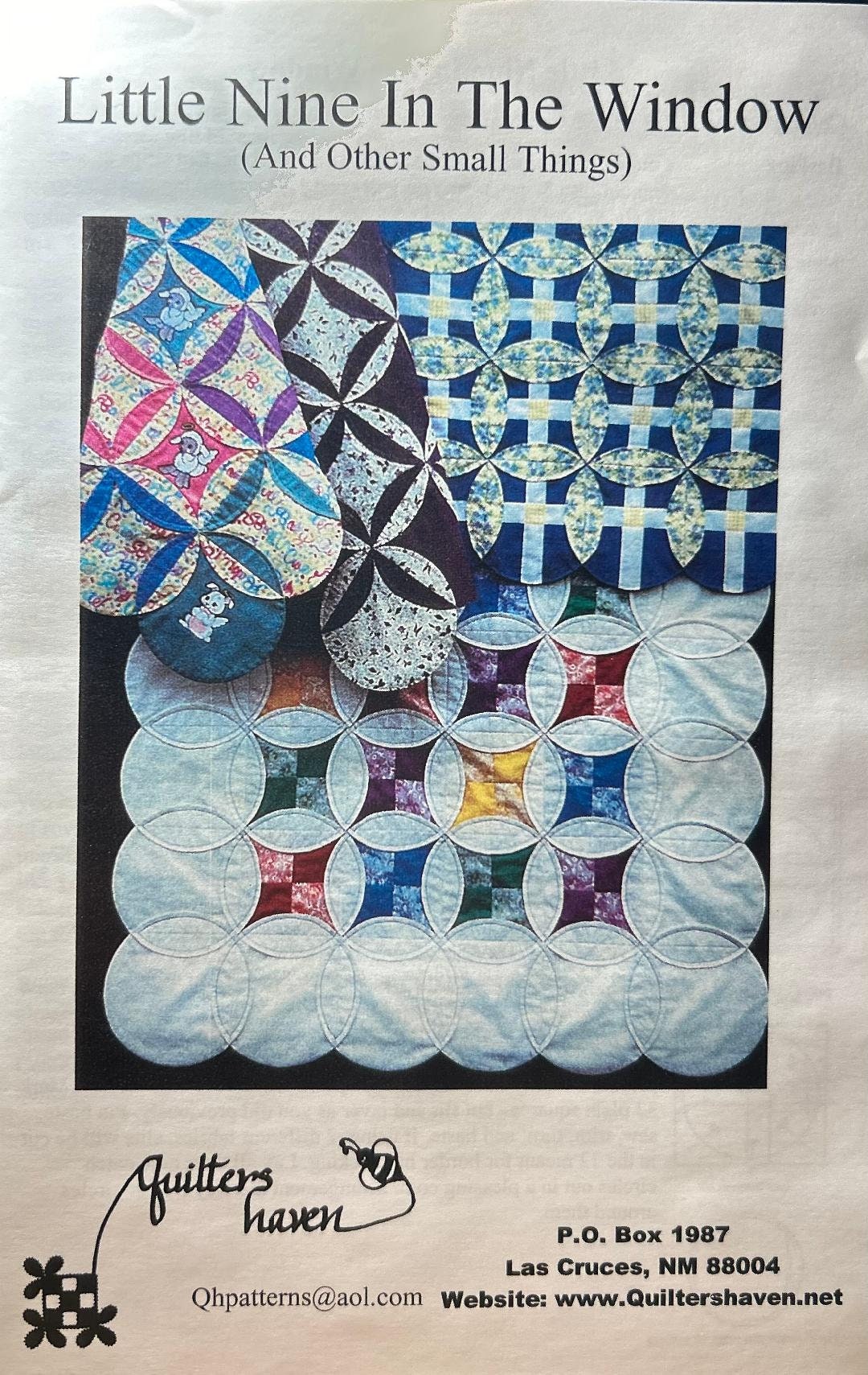 Little Nine in the Window and Other Small Things Quilt Patternsmachine ...