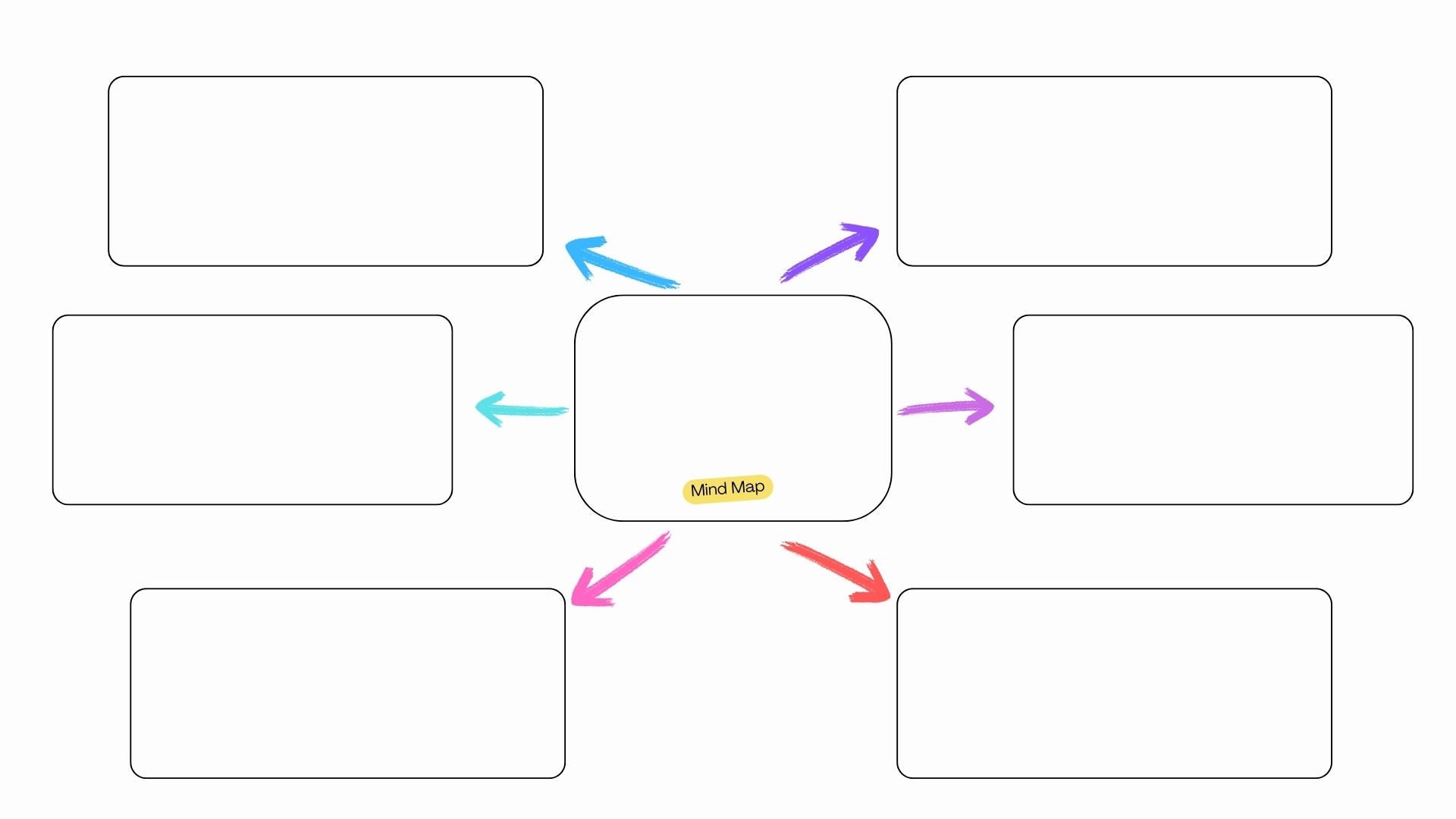 Mind Map Template Printable Mind Map Planner Study Guide - Etsy Australia