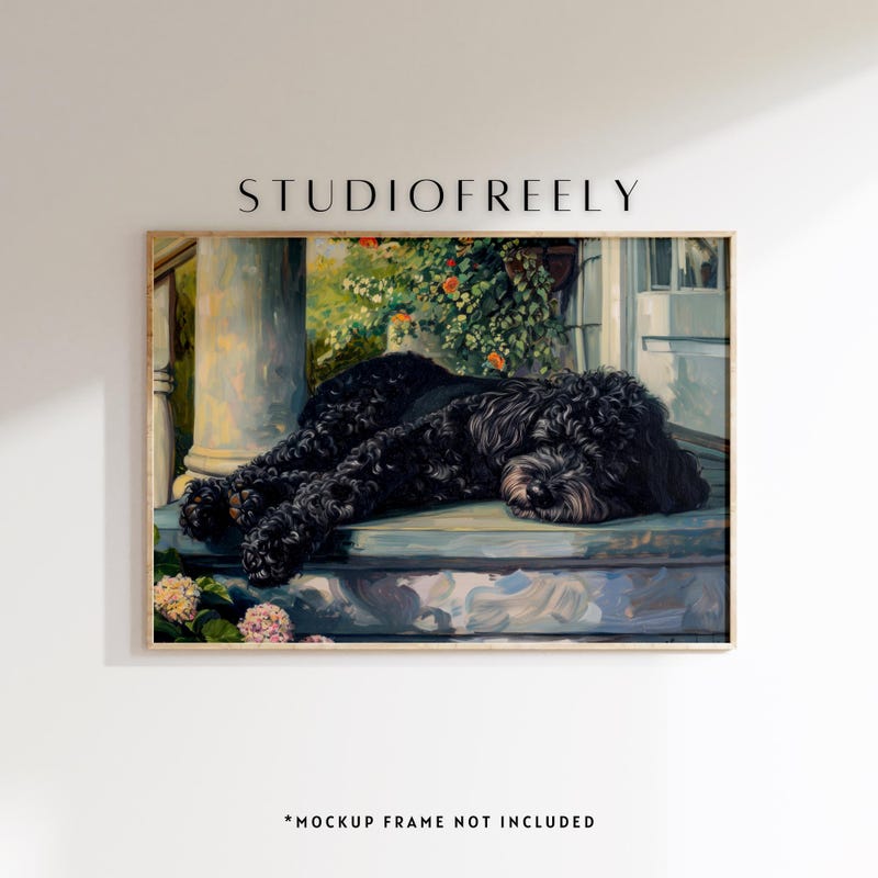 Labradoodle Art - Etsy