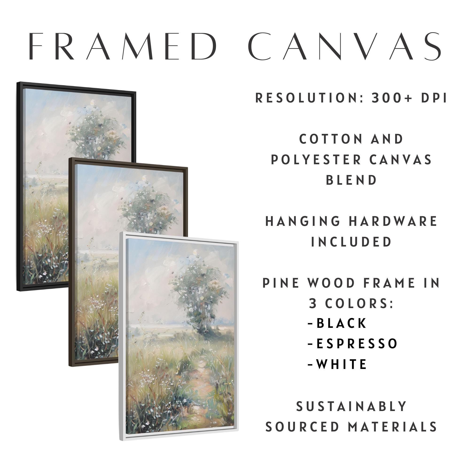 Impressionist Meadow Landscape Art Print: Serene Pastel Wall Decor - Etsy