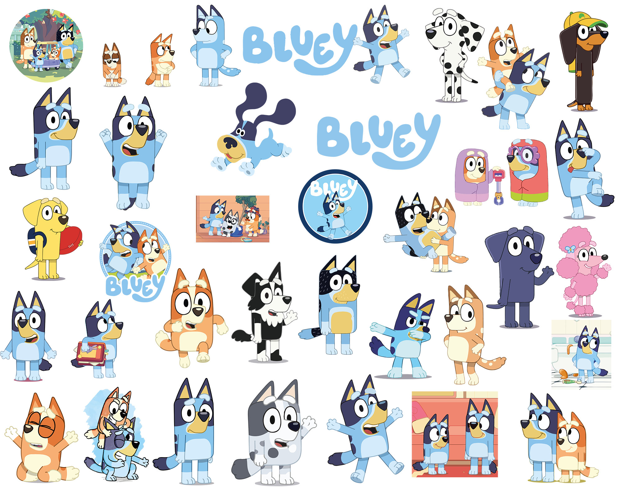 Bluey Bundle Bluey SVG Bluey Birthday Bluey Png Bluey - Etsy New Zealand