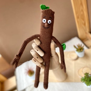 Stick Man Crochet Pattern. Christmas Tree Amigurumi (Instant Download ...